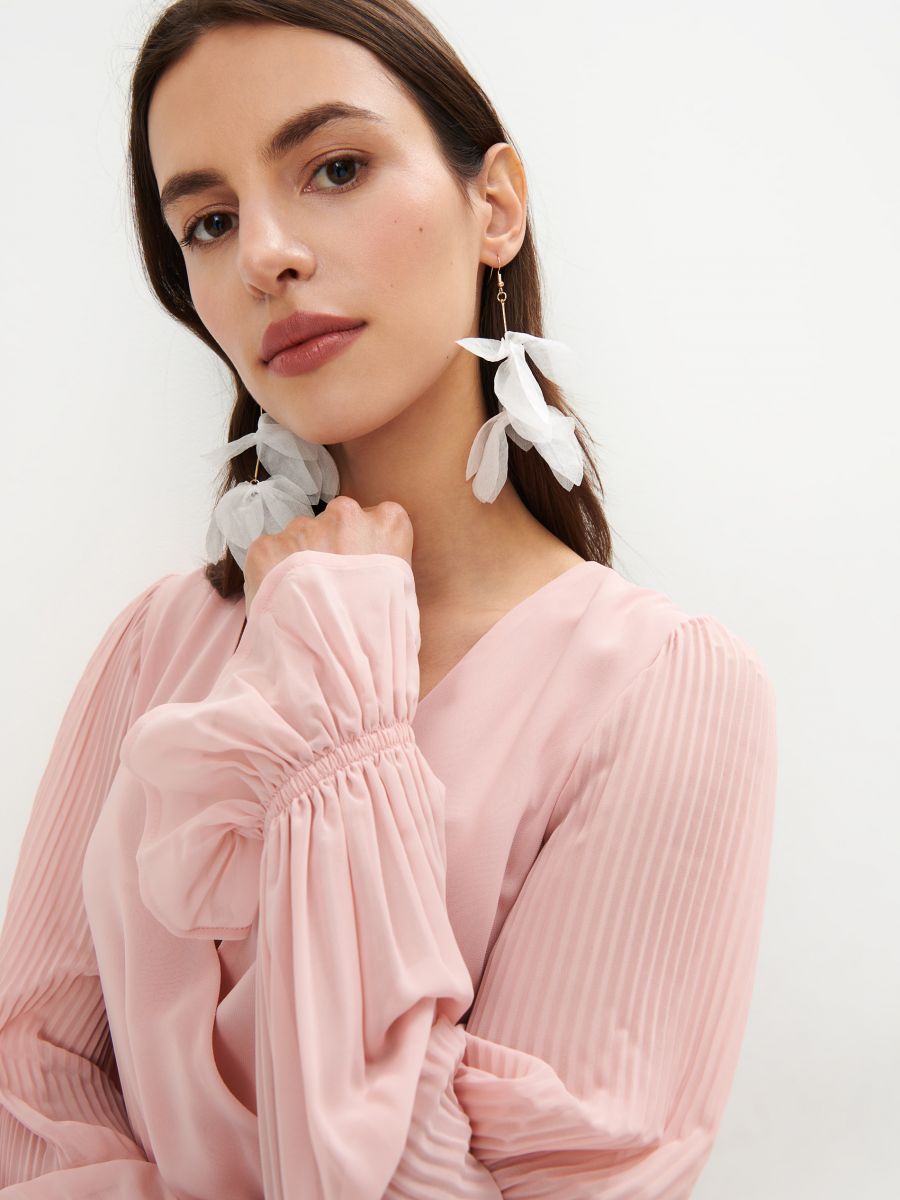 Висящи обеци Цвят бяло - MOHITO - 200BN-00X