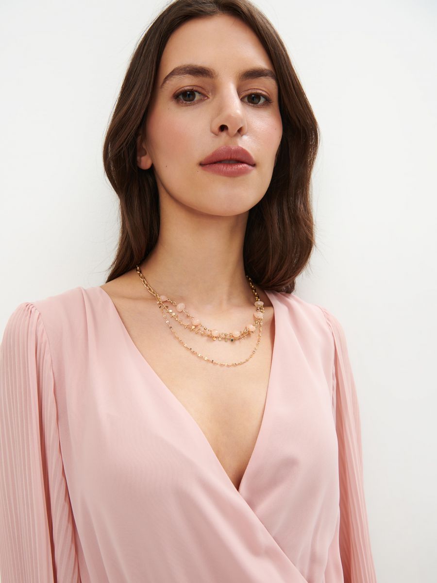 Halskette Farbe Gold - MOHITO - 201BN-GLD