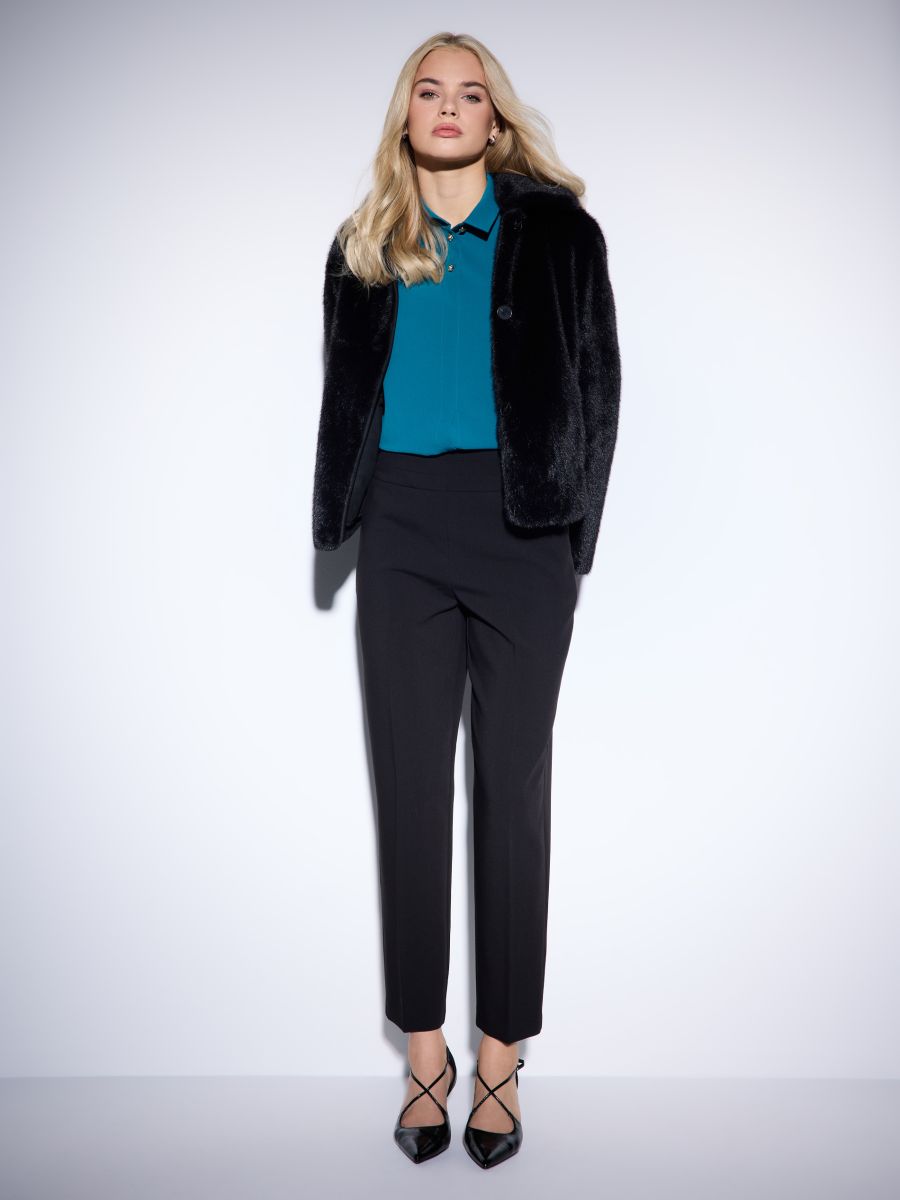 Панталон тип цигара Цвят черен - MOHITO - 840FG-99X