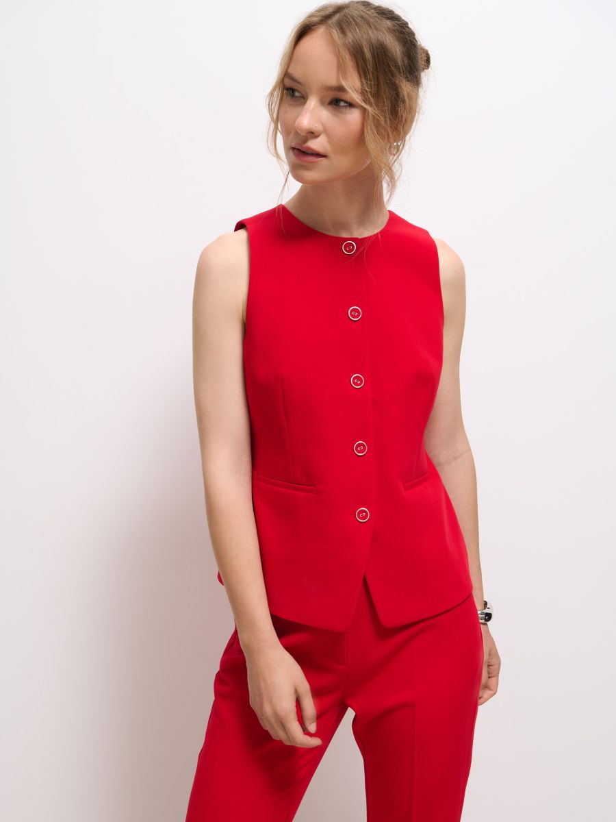 Liemenė Spalva raudona - MOHITO - 851FG-33X