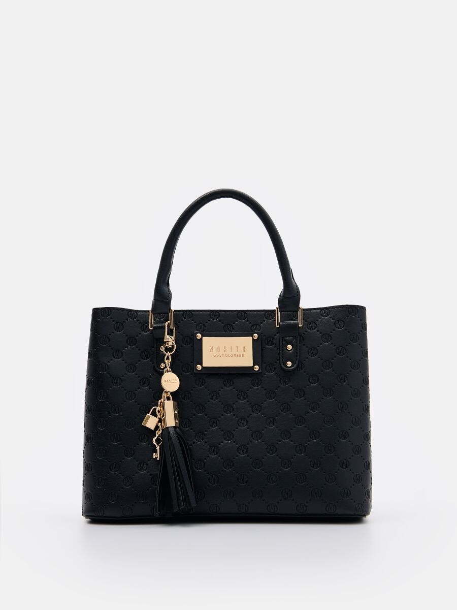 Torebka city bag Kolor czarny MOHITO 903CH 99X