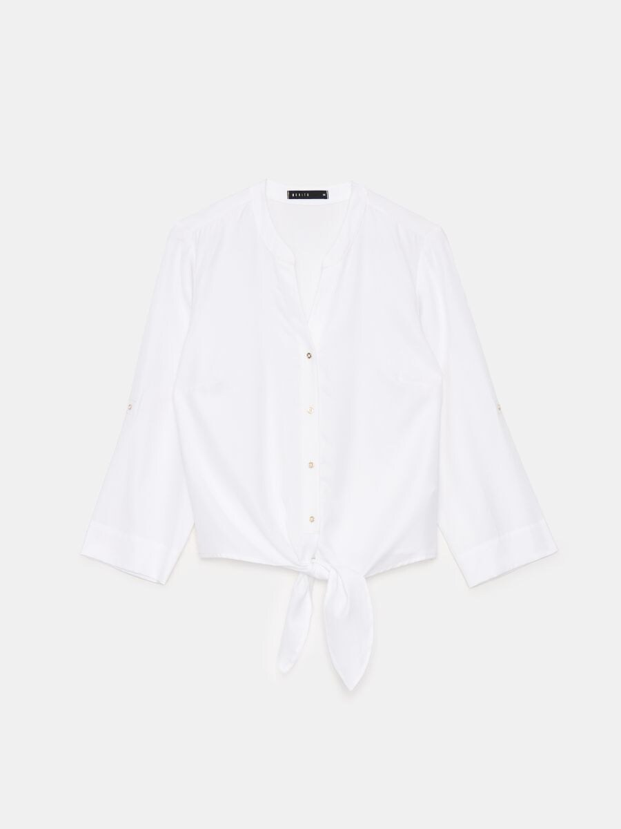 Top od liocela Boja belo - MOHITO - 985DJ-00X