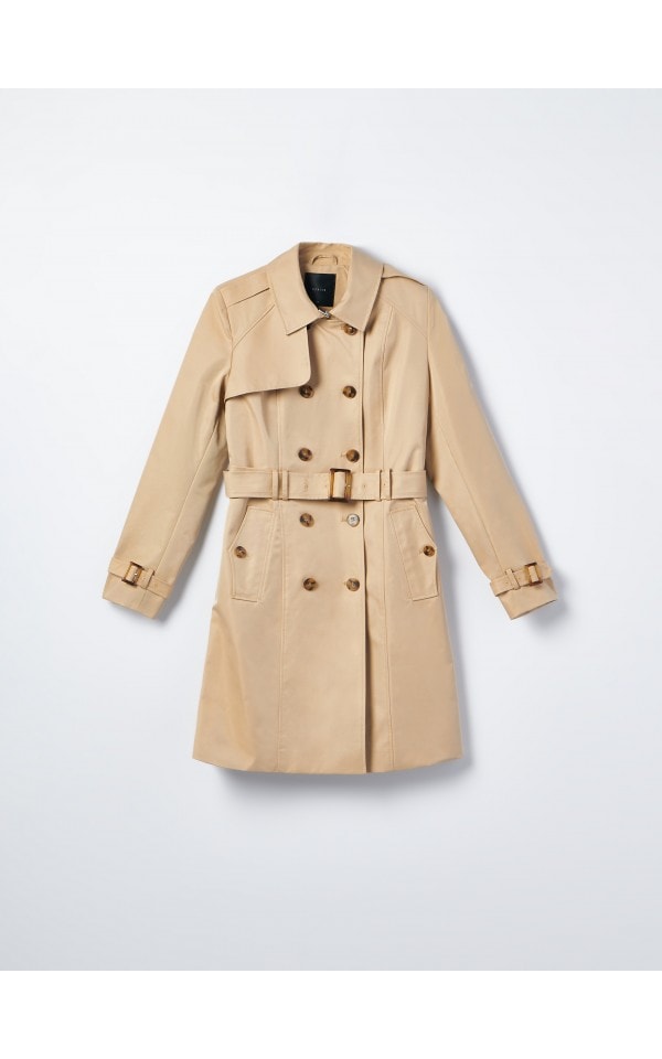 Gabardina beige, MOHITO, 0485M-08X