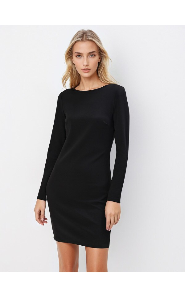 Mini haljina Boja crno - MOHITO - 071DI-99X