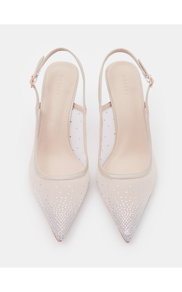 Cipele s visokim potpeticama Boja nude - MOHITO - 084EH-02X