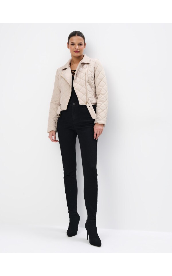 Geacă matlasată culoare Beige - MOHITO - 121AB-02X