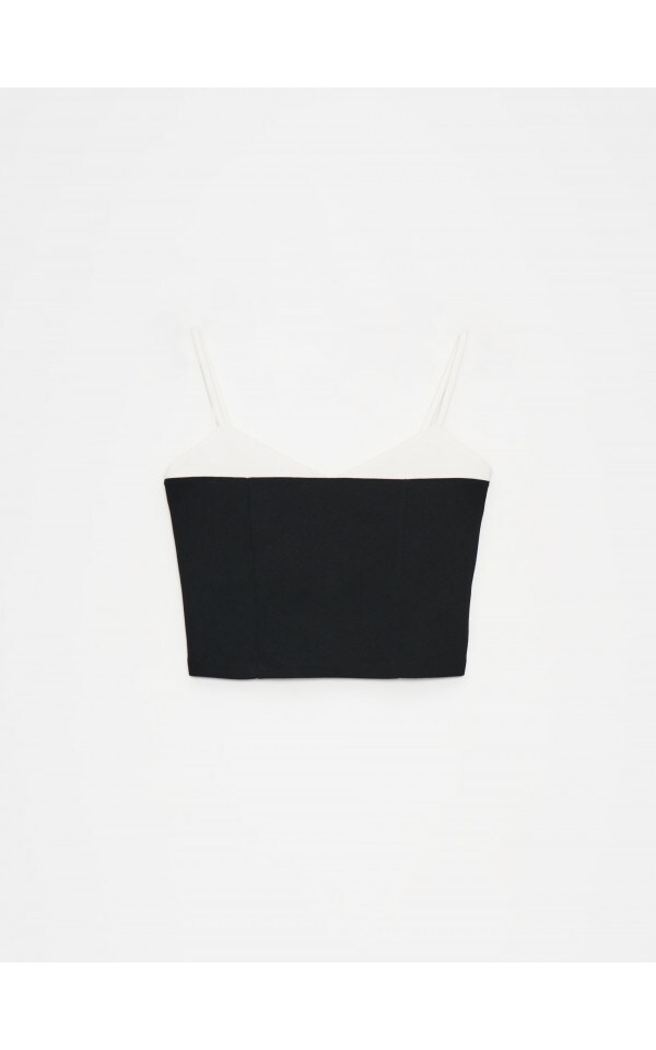 Top mit Federn Farbe Schwarz - MOHITO - 132BY-99X