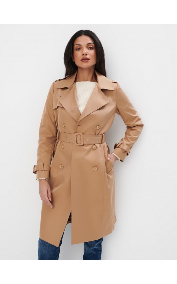 Gabardina Color beige - MOHITO - 7342Y-80X