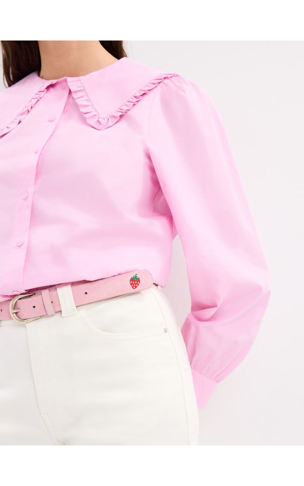 Ledergürtel Farbe Pink - MOHITO - 924IQ-30X