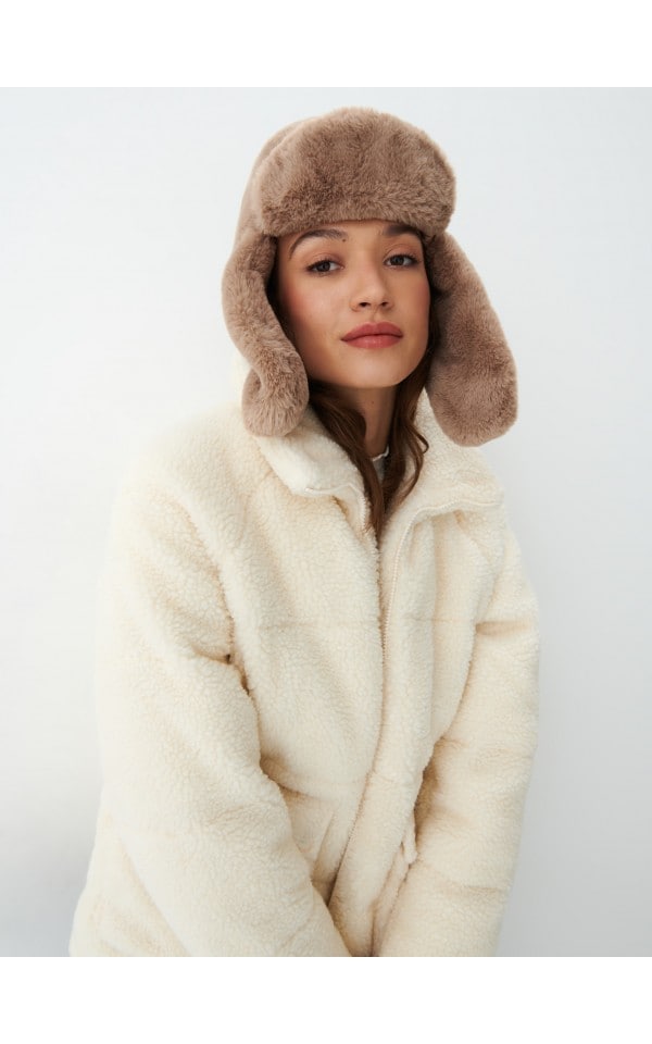 Gorro basic Color beige - MOHITO - 9640Q-80X